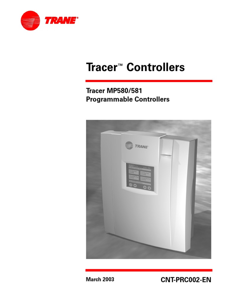 Tracer MP580/581 Programmable Controllers | PDF | Hvac | Building ...