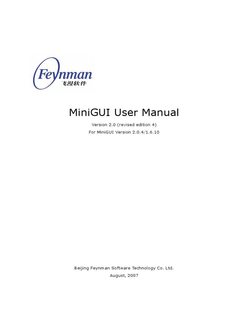 Harbour Minigui User Manual v2.0 4e | Download Free PDF | Integrated ...