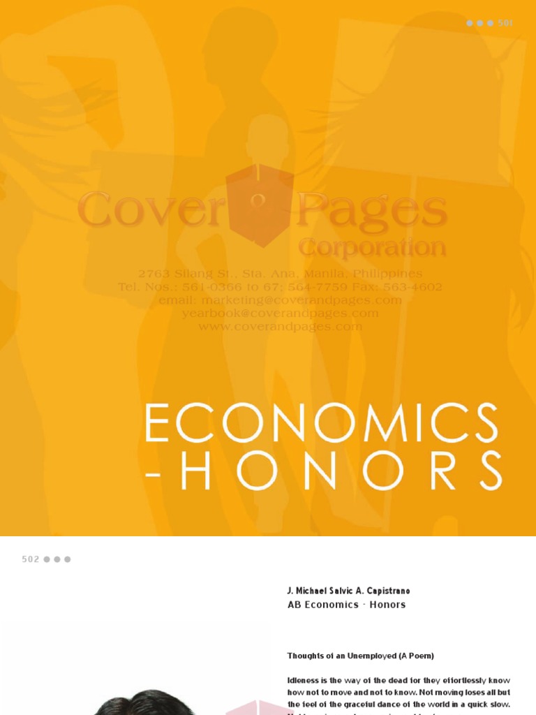 Economics - Honors | PDF