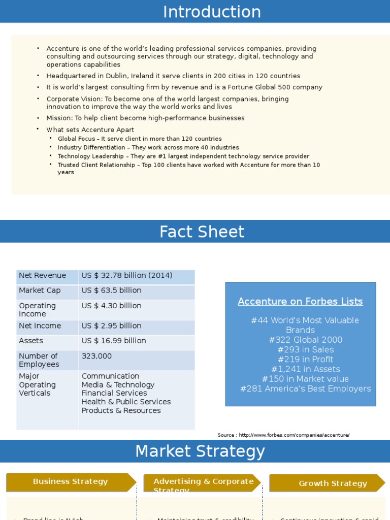 Accenture | PDF | Accenture | Strategic Management