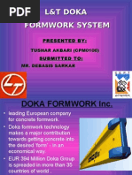 Doka Formwork System Overview | PDF | Scaffolding | Concrete