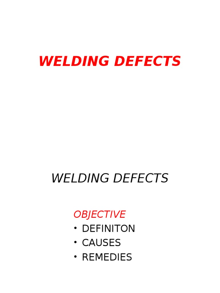 Welding Defects | PDF | Welding | Construction