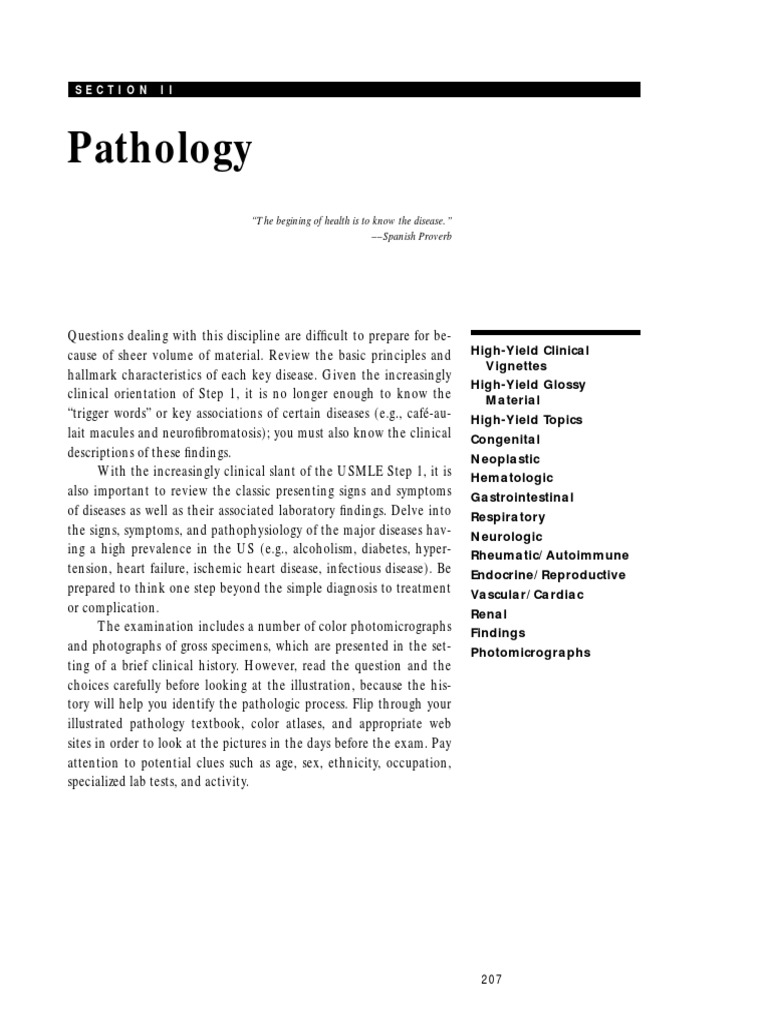 Pathology High Yield | PDF | Metastasis | Carcinoma