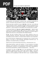 Tribu Urbana RAPEROS | PDF | Música hip-hop | Golpecitos