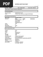 MSDS Sodium Klorida untuk Laboratorium | PDF