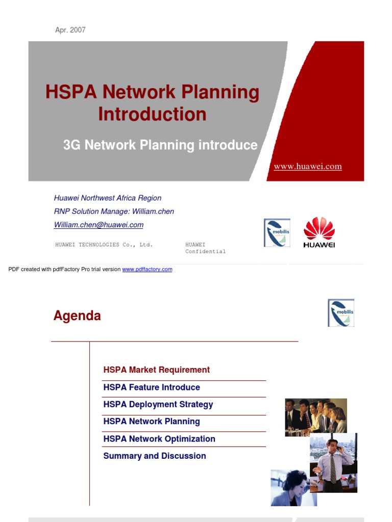 Hspa Planning | Descargar gratis PDF | High Speed Packet Access | Mobile Technology