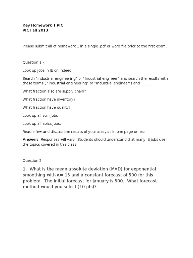 Forecasting Solved Problems Pdf Forecasting Inventory