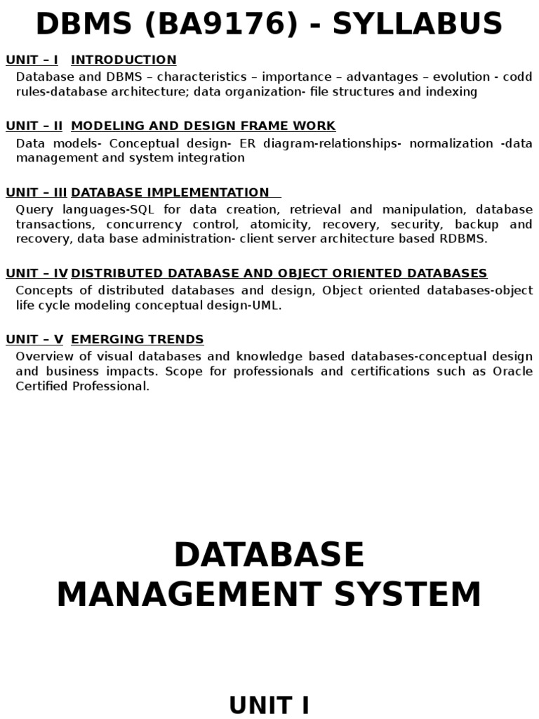 Database Management System | PDF | Databases | Database Index