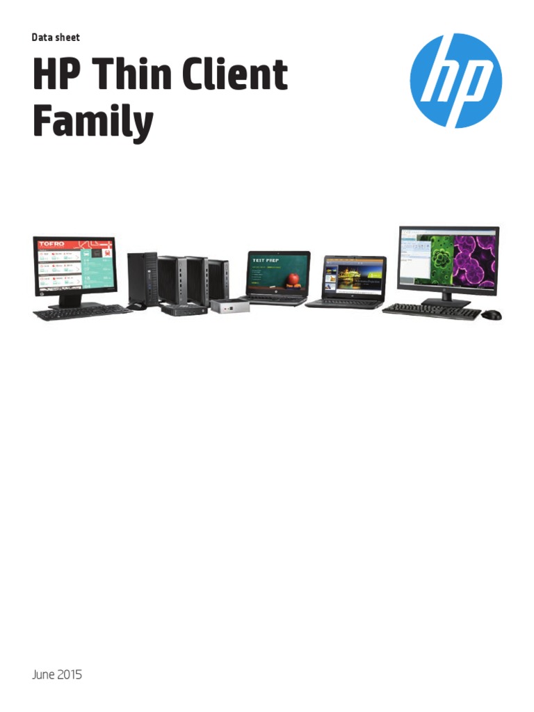 HP Thin Client | PDF | Secure Digital | Advanced Micro Devices