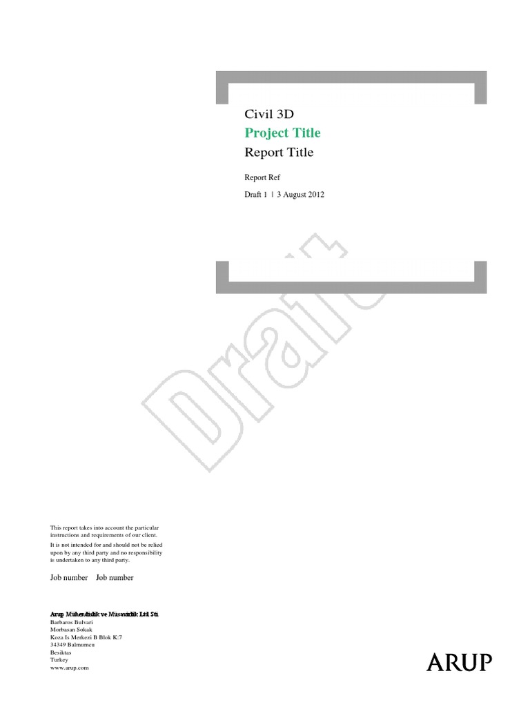 Civil 3D | PDF | Auto Cad | 3 D Computer Graphics
