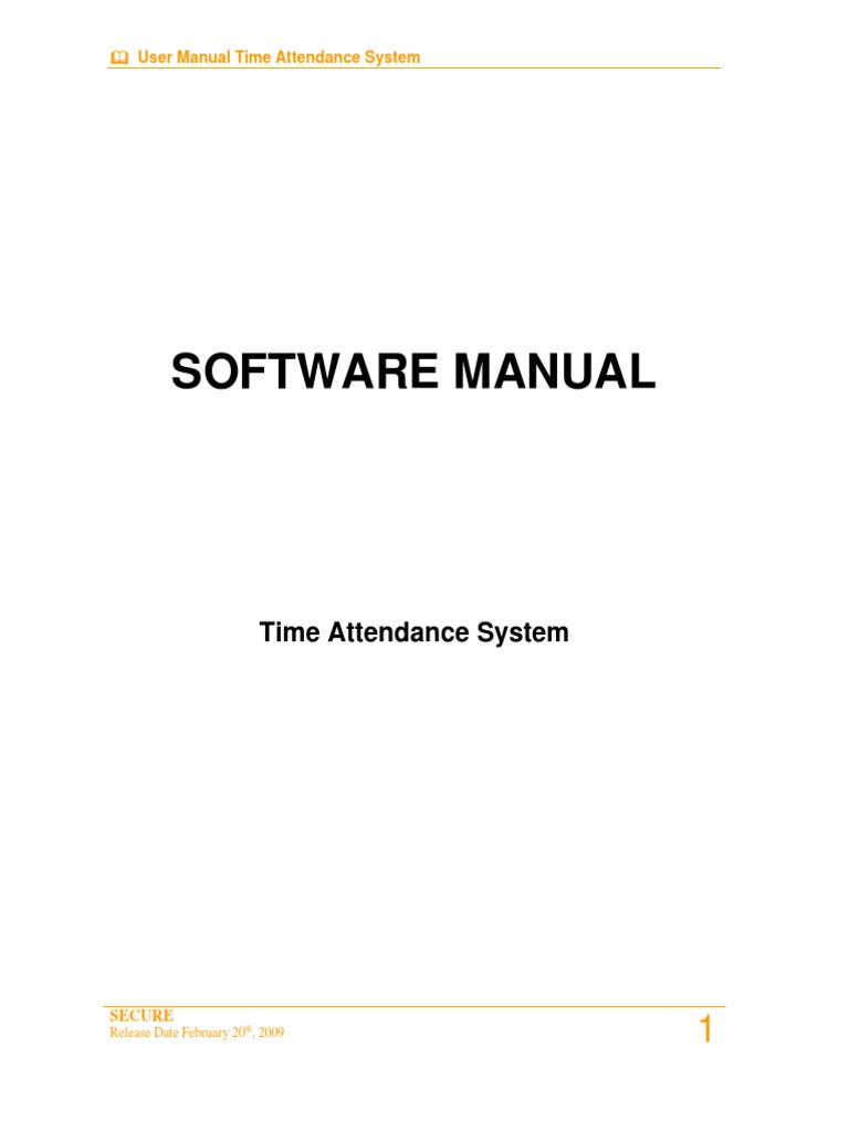 Manual Software Secure Ver 4.2.0.01 - English | PDF | Icon (Computing ...