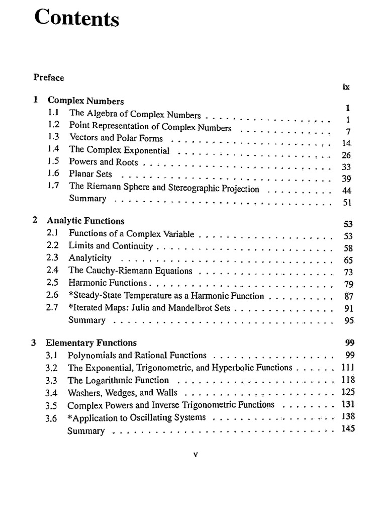 Fundamentals of Complex Analysis | PDF