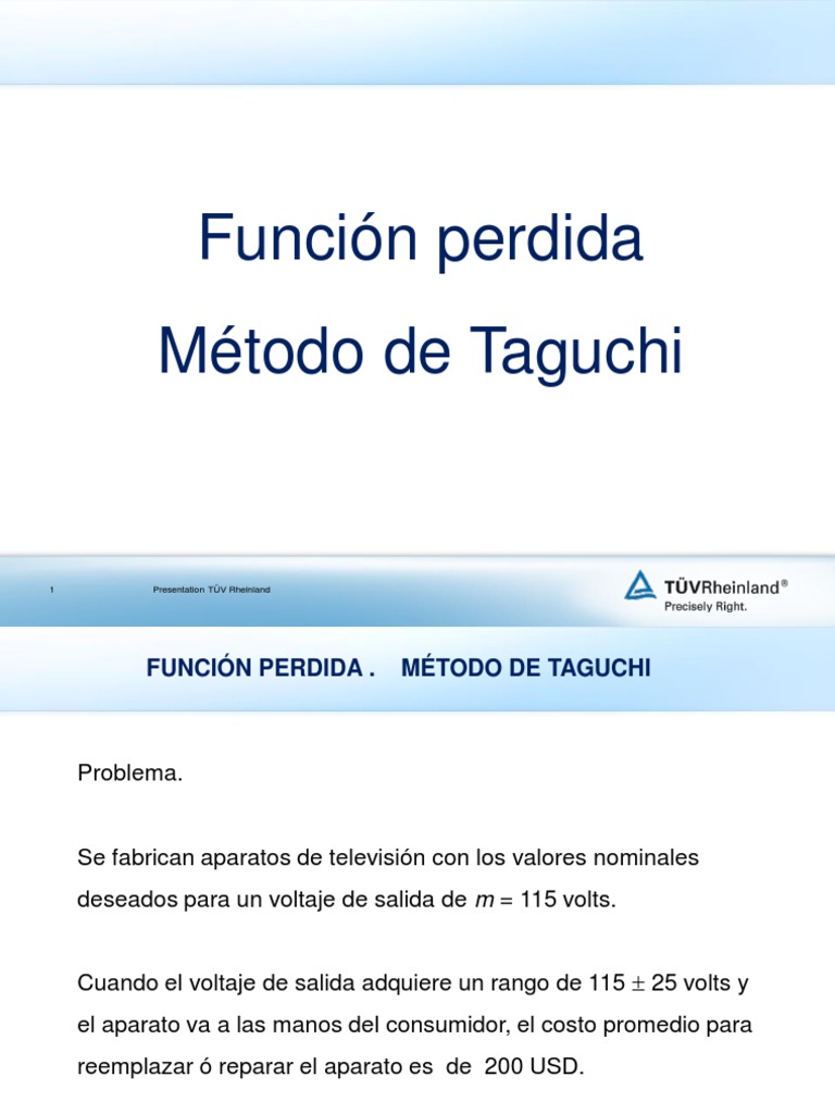 Función Perdida y Método Volts | PDF | Science | Ingeniería