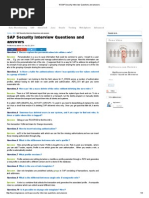 SAP Security Tables & Tcodes | PDF | Information Technology Management ...
