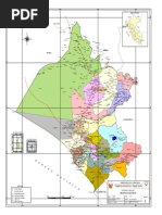 Mapa Lambayeque - Distritos | PDF