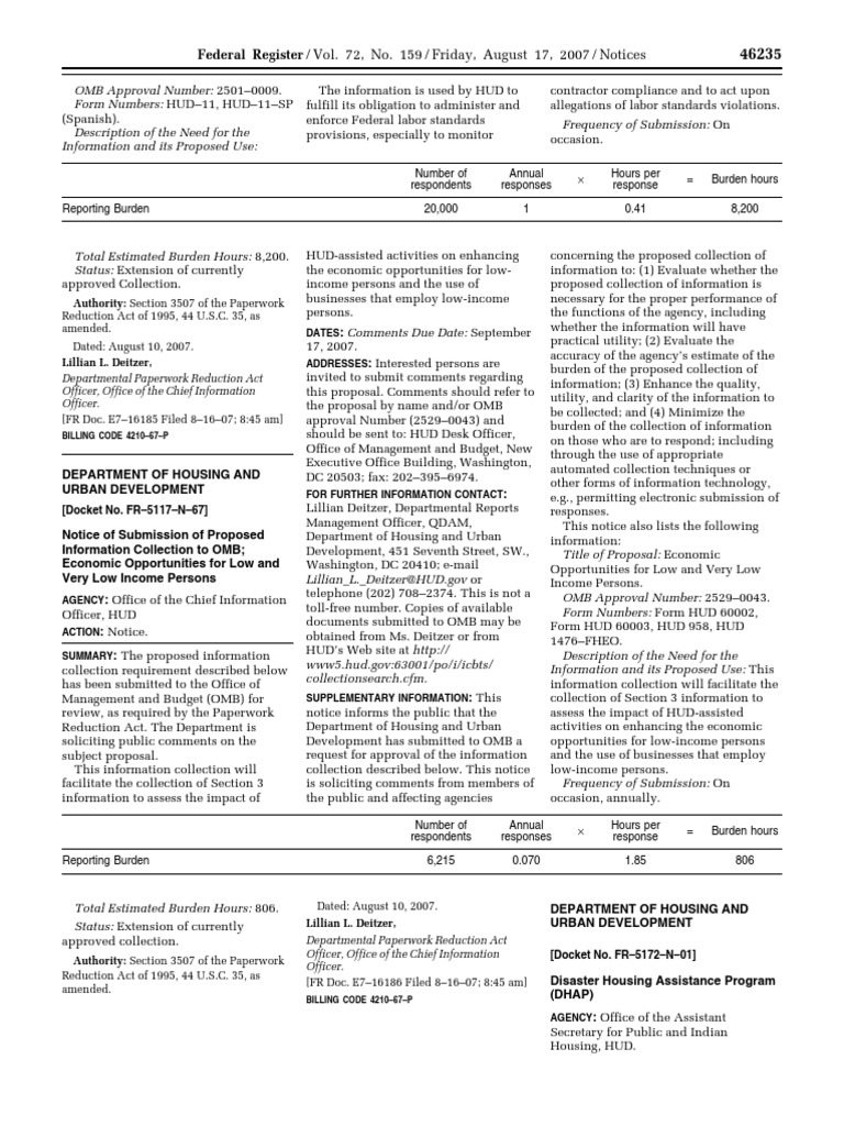 Notice: Grants and Cooperative Agreements Availability, Etc.: Disaster ...