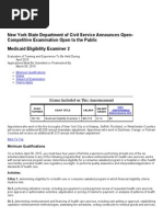 DCAS Exam Schedule 2025 Overview | PDF | Inspector