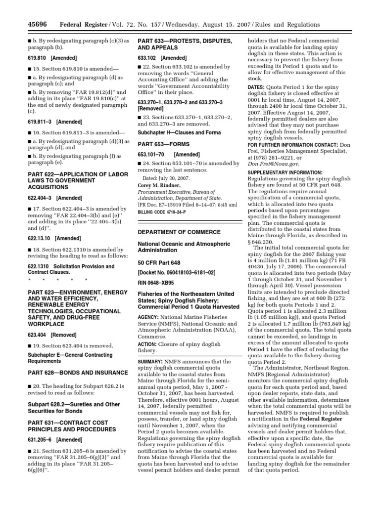 Rule: Fishery Conservation and Management: Alaska Fisheries of ...