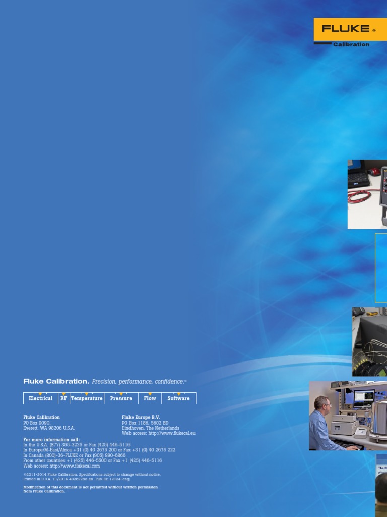 Fluke Calibration PDF | PDF | Calibration | Thermocouple