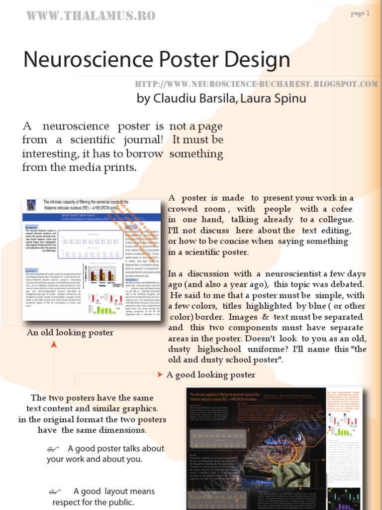 Neuroscience Poster Design 1 | PDF