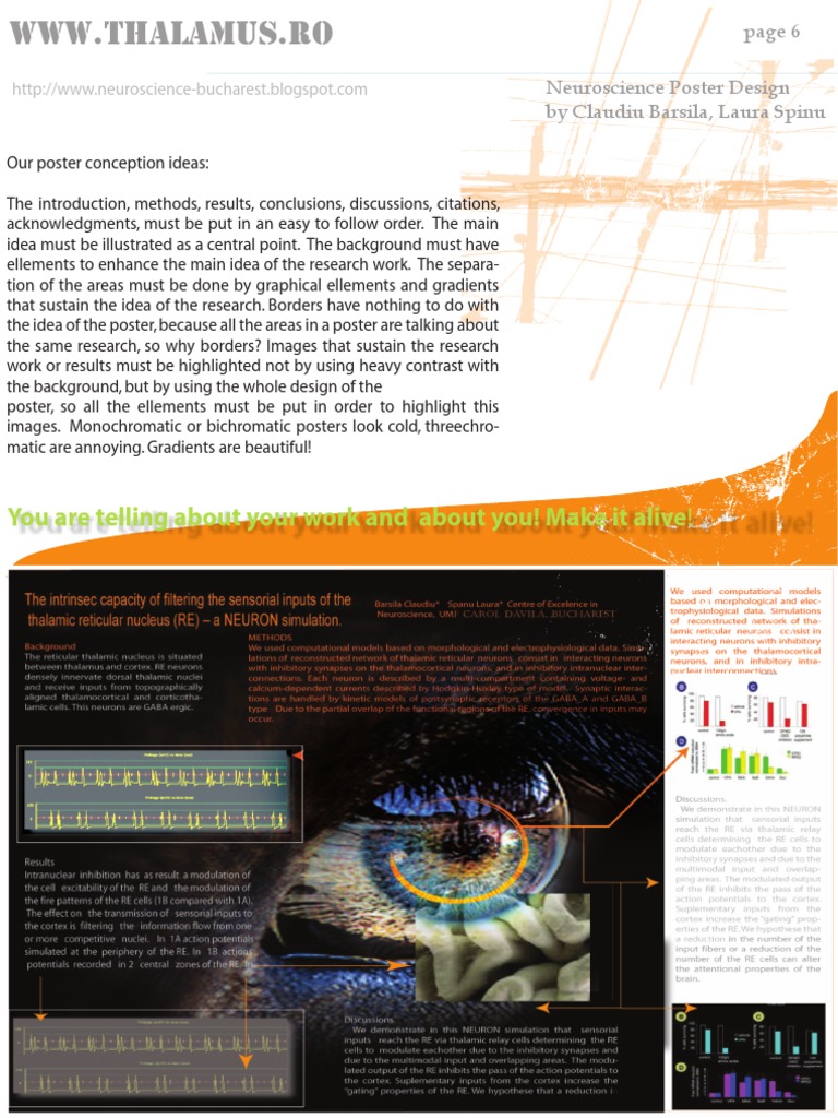 Effective Neuroscience Poster Design | PDF | Social Science | Art