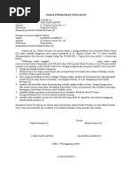 Contoh Peraturan Kost / Tata Tertib Kost | PDF