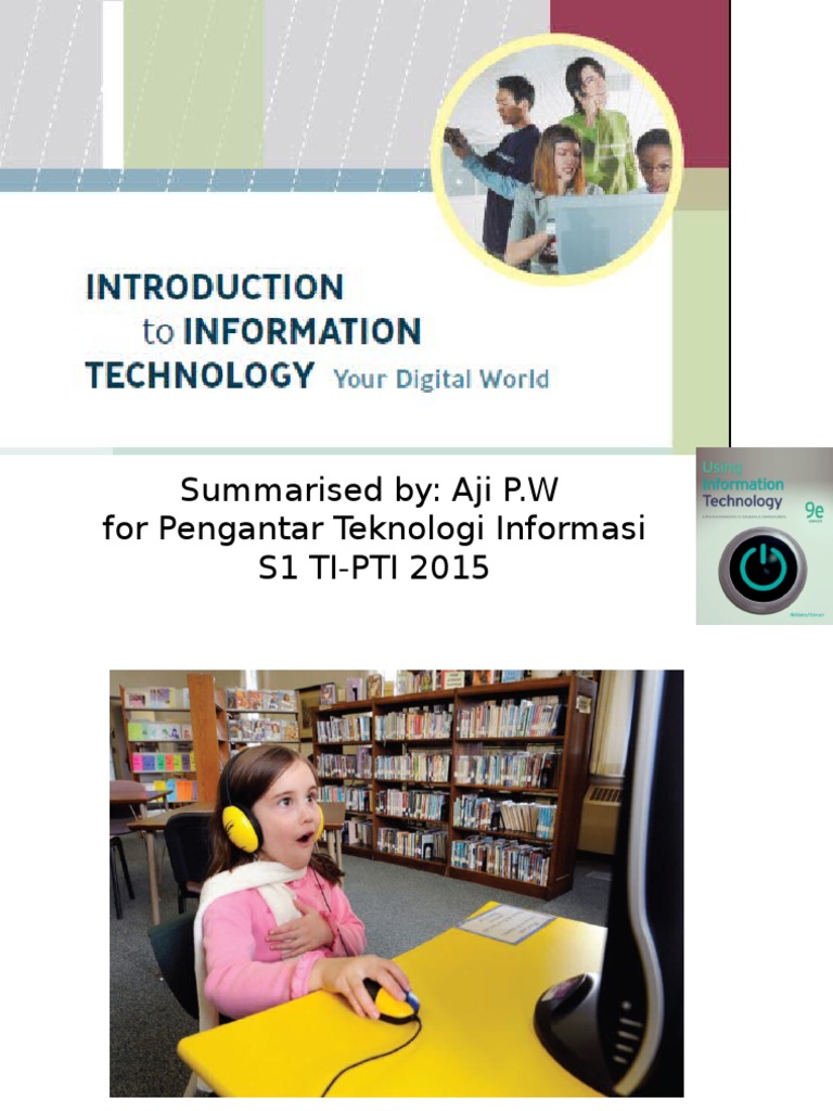 Introduction To Information Technology | PDF | Personal Computers ...