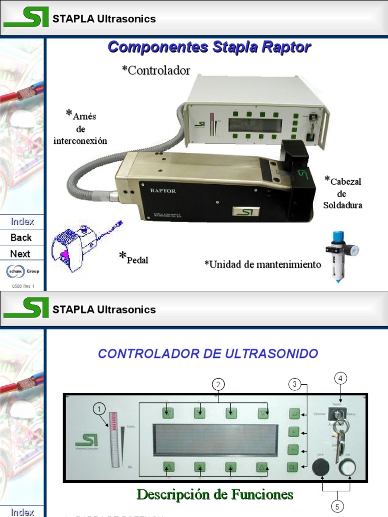 Componentes del Controlador Stapla Raptor | PDF | Soldadura | Construcción