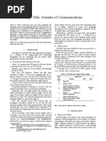 Template Manuscripts For Elsevier Journal | PDF | Citation | Paragraph