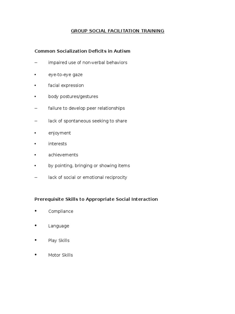 Teaching Social Skills and Facilitating Peer Interactions for Students ...