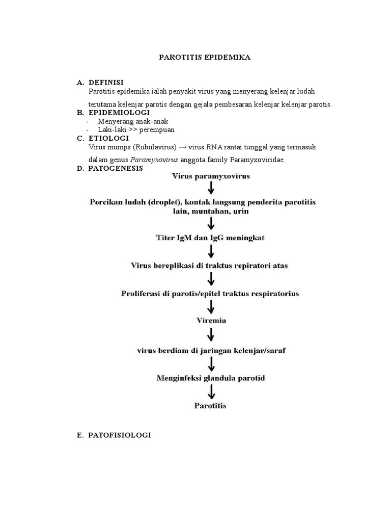 PAROTITIS | PDF | Sains & Matematika