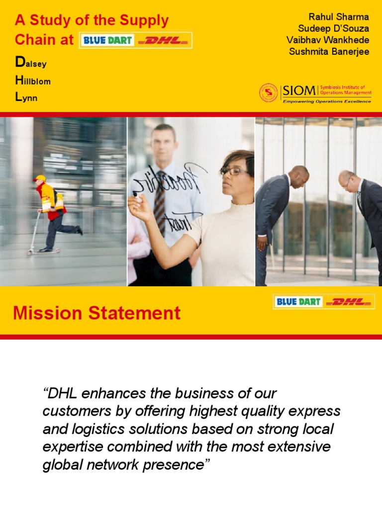 DHL Supply Chain Overview and Strategy | PDF | Logistics | Supply Chain ...