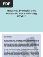 Método de Evaluación de La Percepción Visual de Frostig | PDF
