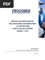 Guía para Rellenar un DUA | PDF | aduana