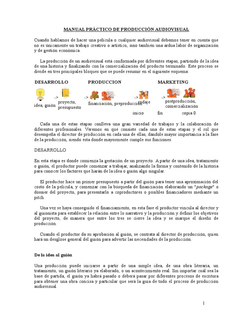 Manual Práctico de Producción Audiovisual