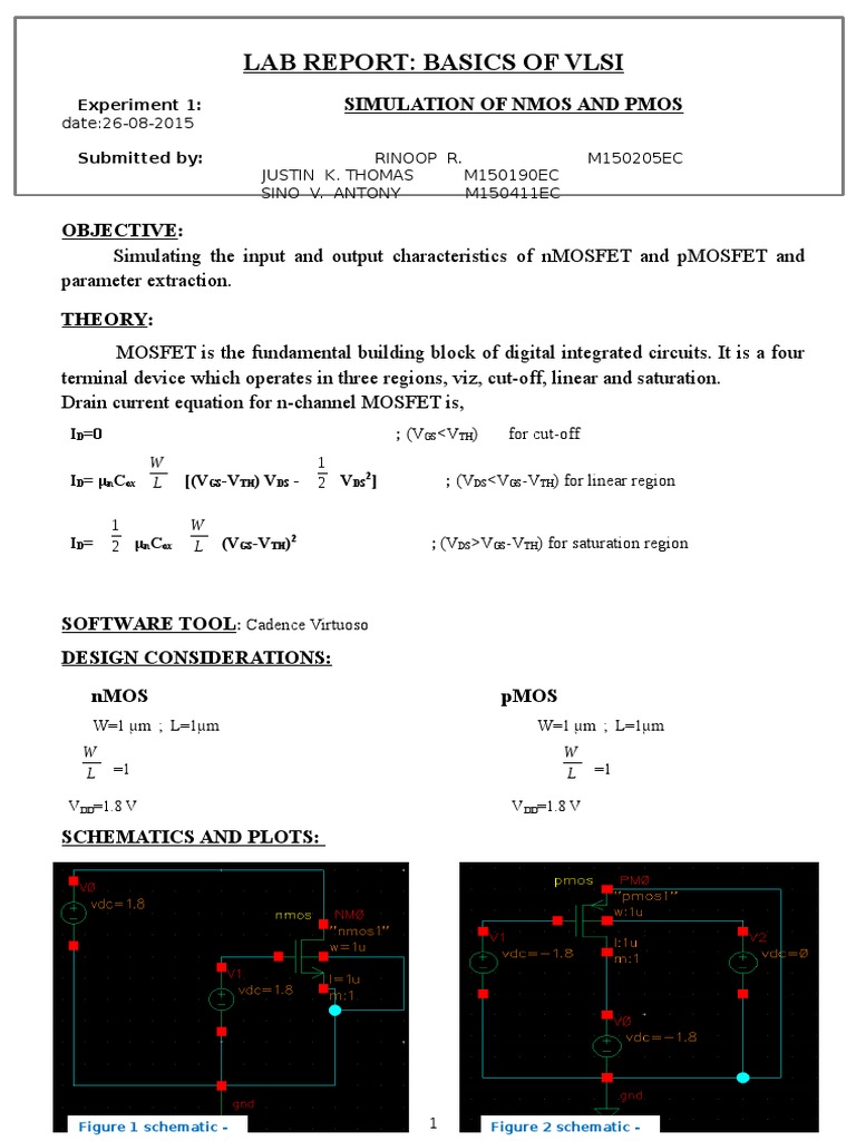 Lab Report2 | PDF | Mosfet | Electrical Circuits