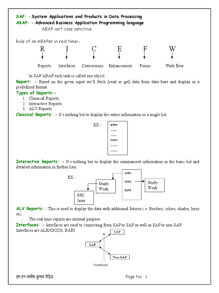 Sap Abap Pdf Database Index Parameter Computer Programming 0282