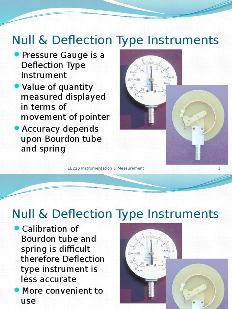 Lecture 02 | PDF | Accuracy And Precision | Pressure Measurement