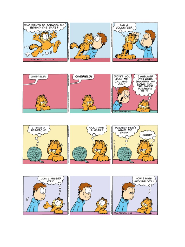 Garfield February 2010 | PDF