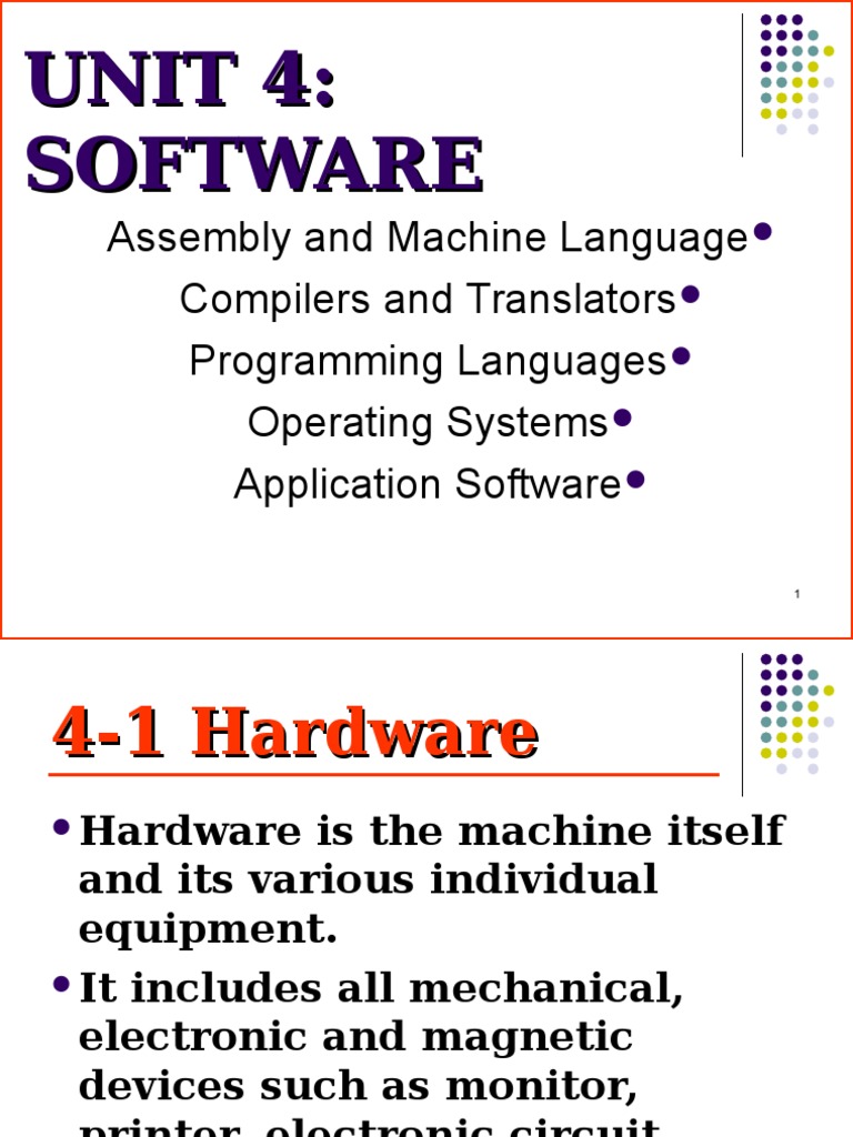 Unit 4 Software | PDF | Computer Program | Programming