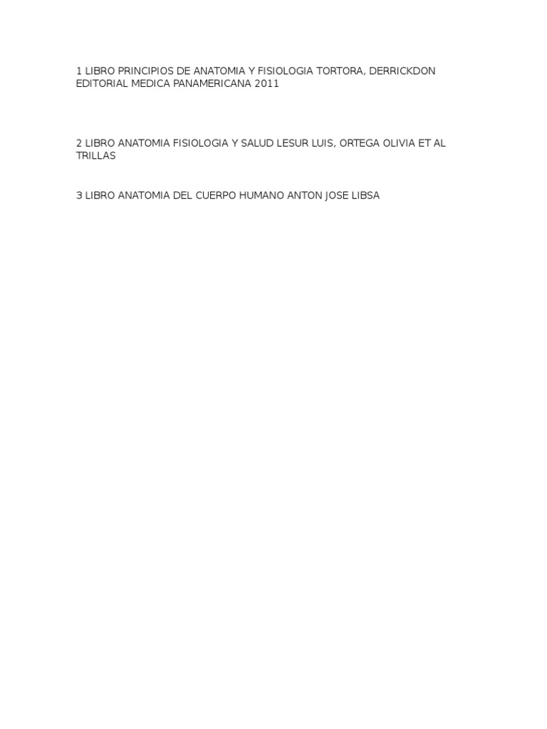 1 Libro Principios de Anatomia y Fisiologia Tortora | PDF