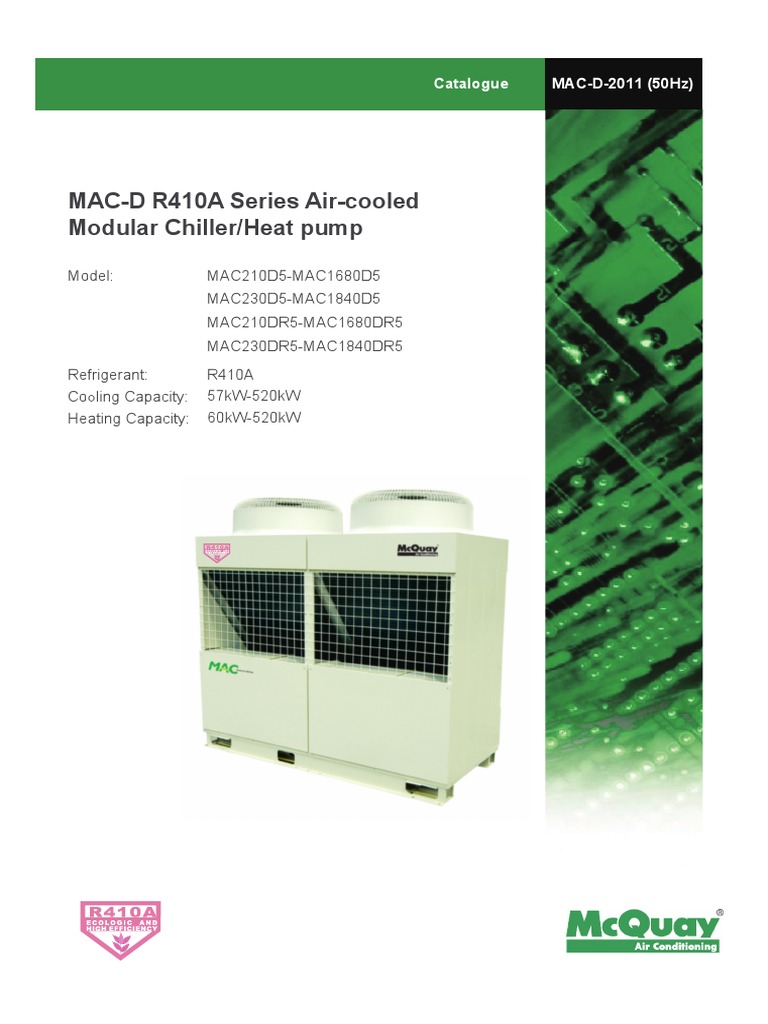 CHILLER MC QUAY MAC | Heat Pump | Air Conditioning