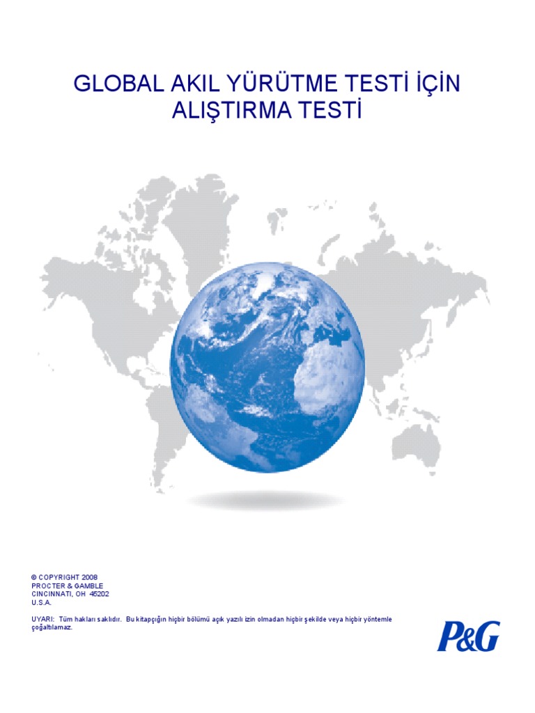 Turkish Practice Reasoning Test 7.8.08 | PDF