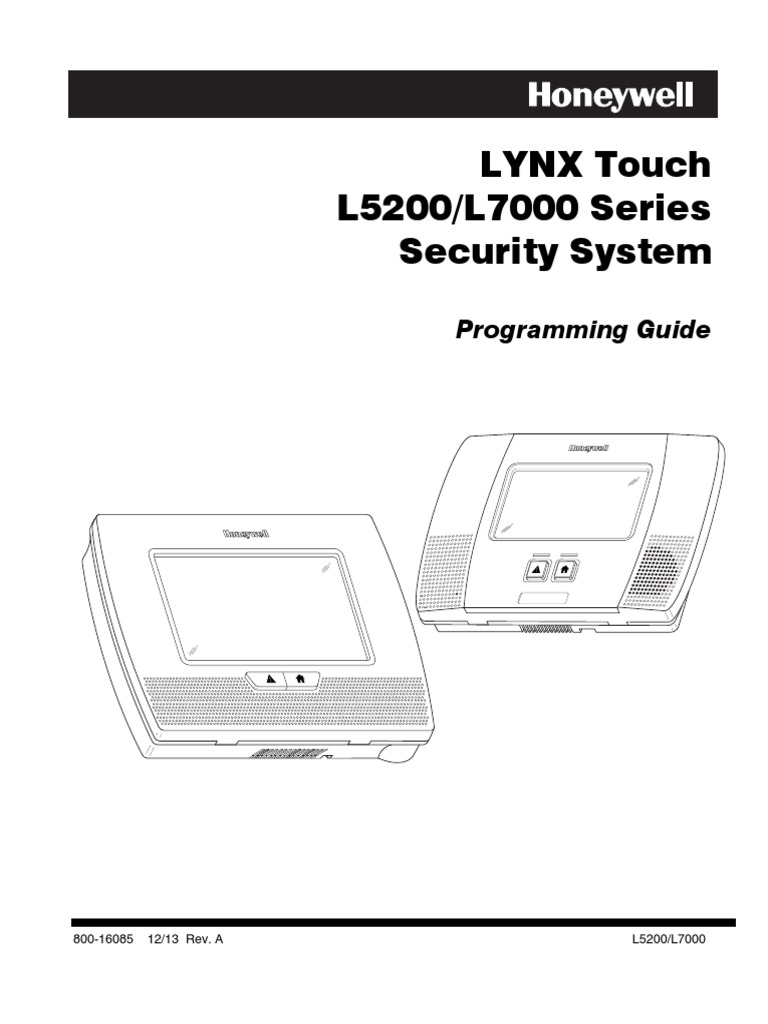 Honeywell l5200/l7000 Programming Guide | PDF | Ip Address | Gateway (Telecommunications)