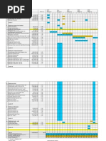 Contoh Lember Cetak Progres Pekerjaan Proyek, Excel | PDF