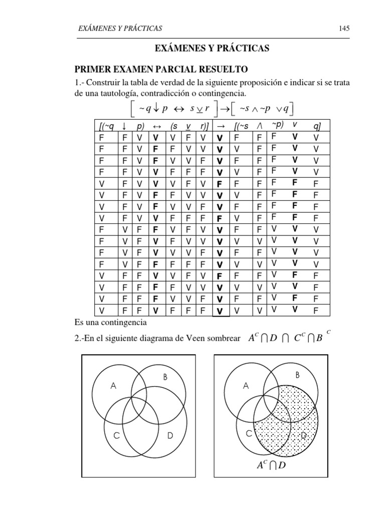 Exámenes y Prácticas de Álgebra I | PDF | Proposición | Álgebra