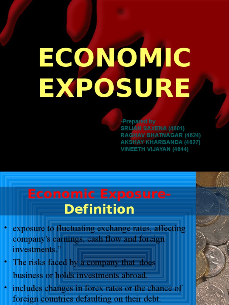 Economic Exposure | PDF | Hedge (Finance) | Exchange Rate