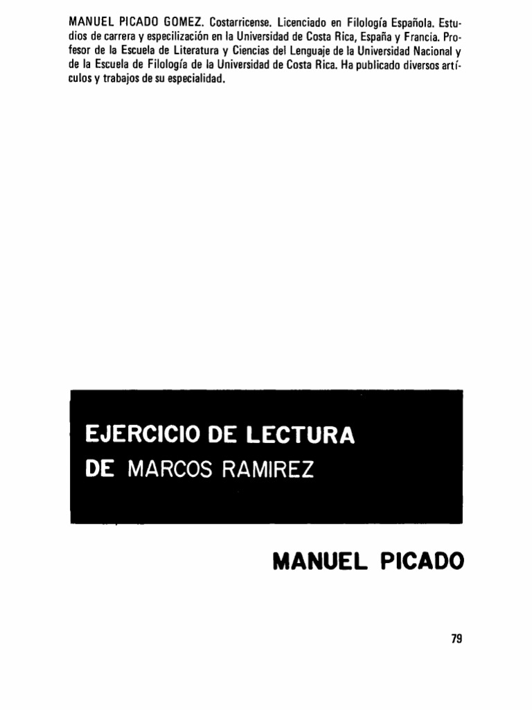 Marco Ramirez | PDF | Narrativa | Narración