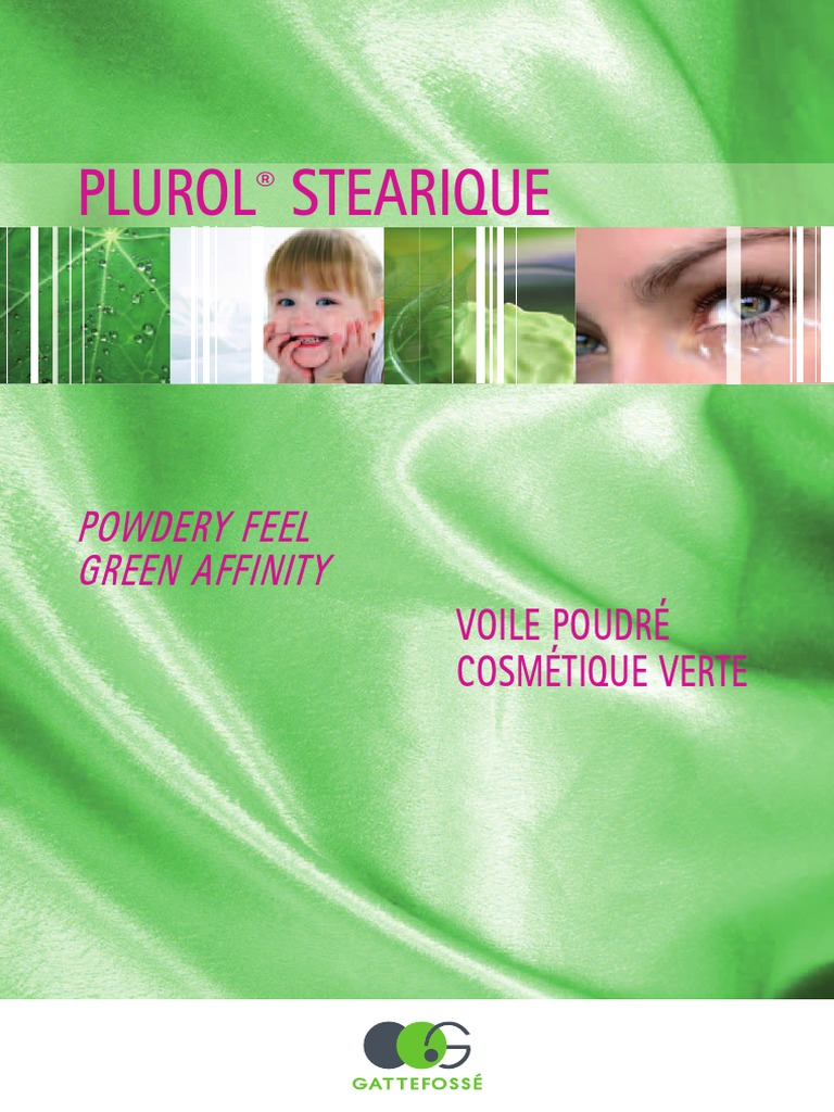 Plurol Stearique | PDF | Glycérol | Émulsion