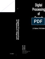 Speech Processing | PDF | Signal Processing | Algorithms